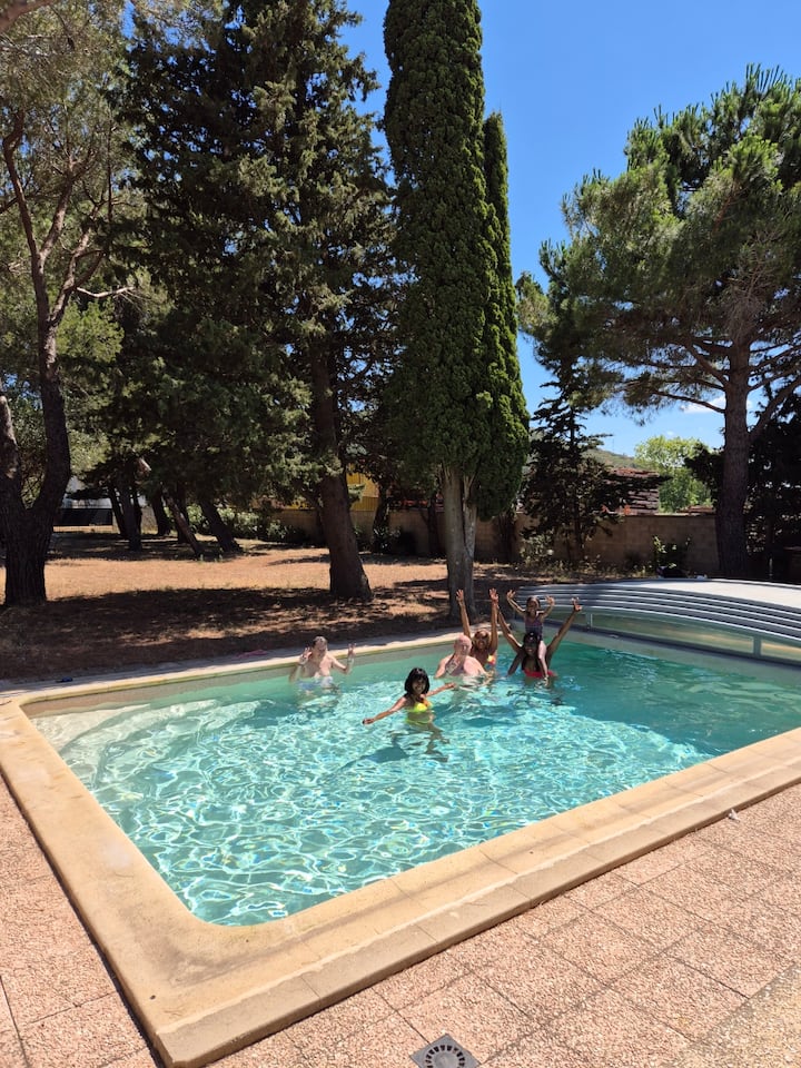 Mas De La Vigne Avec Piscine - Aude
