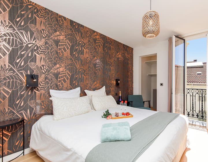 06ag Chic-central •Appartement Calme•palais à Pied - Cannes