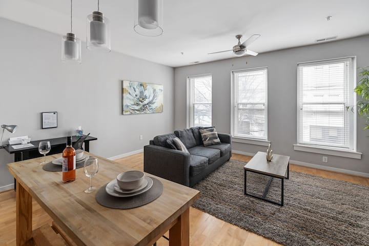 Private Stay 1bed/ba-vcu/va Capitol Dwntn+parking - Richmond