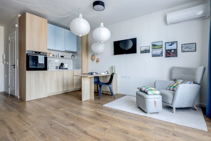 New Studio | 300m Subway - 10 Mins City Centre - Sofia