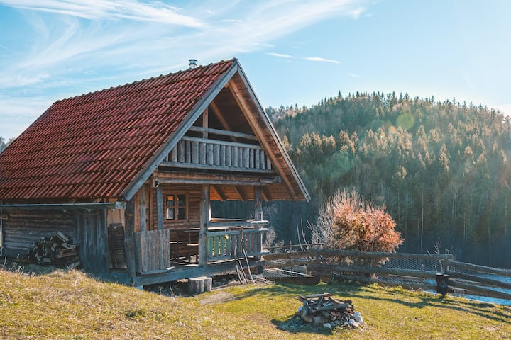 Nature Wooden Cabin | Shared Bathroom & Kitchen - Slovenia