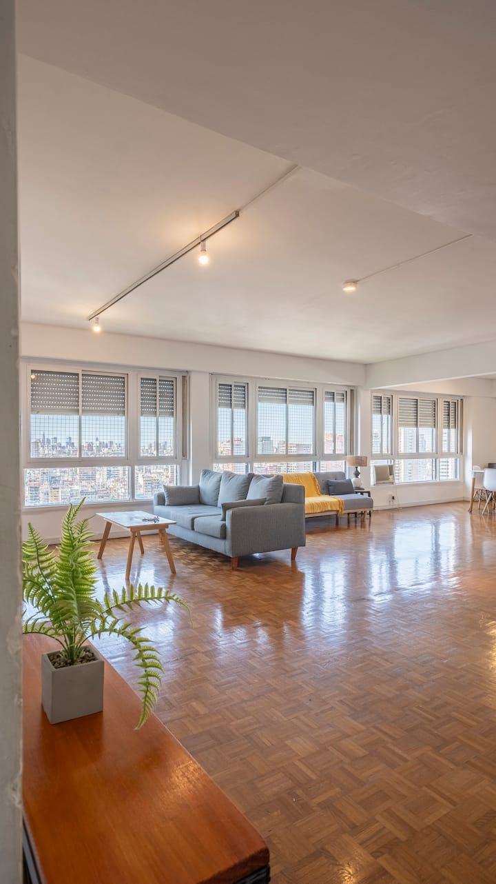 Spacious 5br Classic Apt In Palermo - Buenos Aires