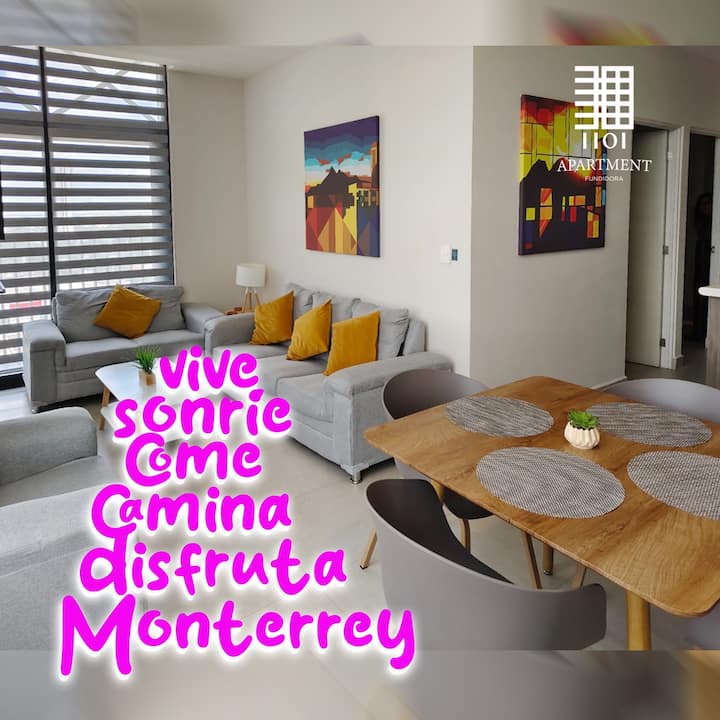 Sophistication &Luxury/ Parking/ Bbq/ Gym/ Mty - Monterrey