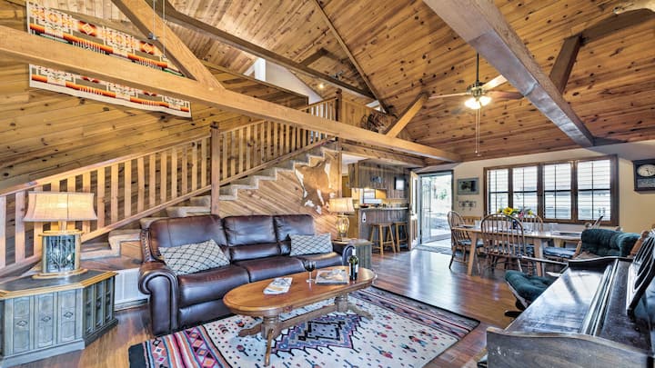 Alpine Cabin With Hot Tub And 3 Decks Near Midtown - Ruidoso, NM