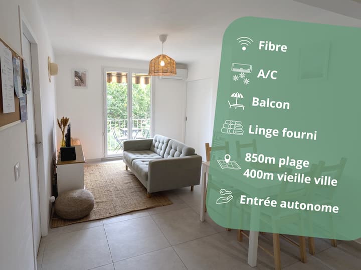 Appartement T4 Neuf Proche Plage Et Vieille Ville - Antibes