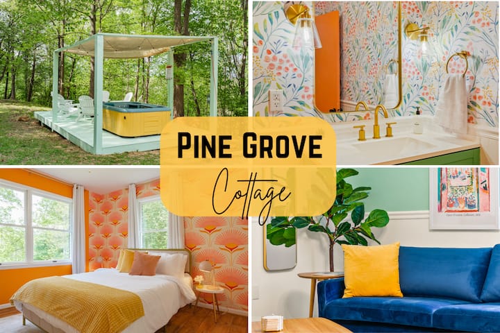 Vibrant Cottage | Hot Tub | Pets | Shenandoah Np - Stanley, VA