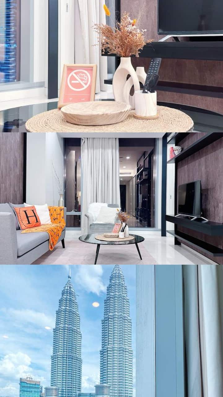Klcc View | Modern 1br @ Tropicana The Residence - Kuala Lumpur