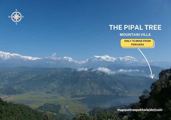 Mountain Aframe, Infinity Pool, 15 Mins Fr Pokhara - Nepal