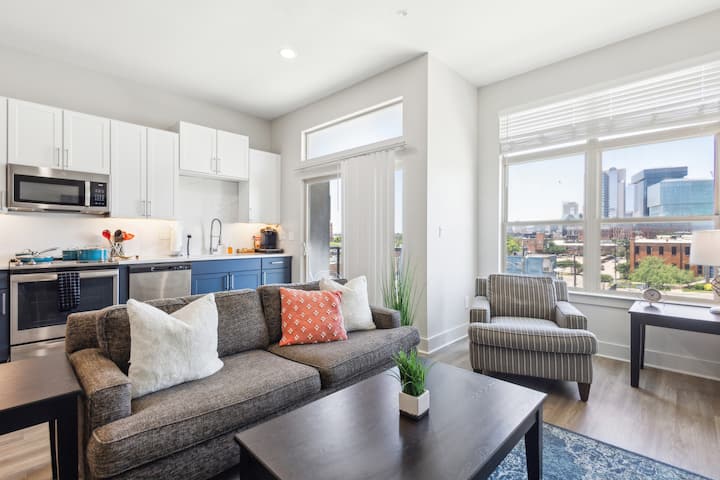 Freeparking 1br King-pool-gym-w/d Darttrain-363 - Dallas, TX