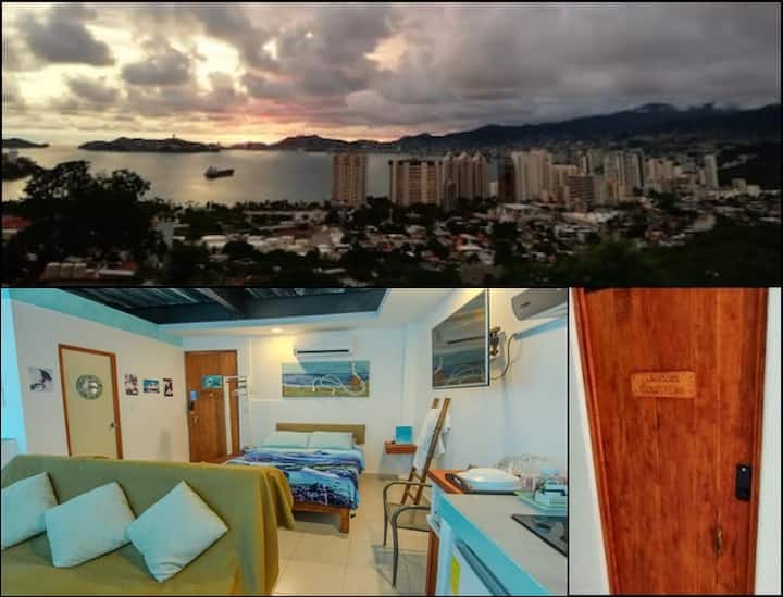 Jacques Cousteau Acapulco T.v./netflix/wifi/a.c. - Acapulco