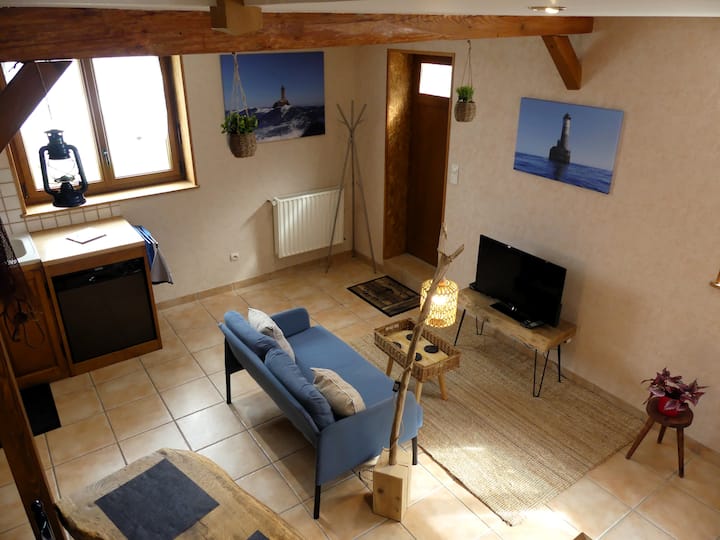 Studio Cosy Au Style Marin Dans Maison Dauphinoise - Lac de Paladru