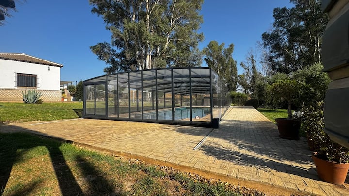 Villa Espectacular De Estilo Andaluz En Gran Finca - Guillena