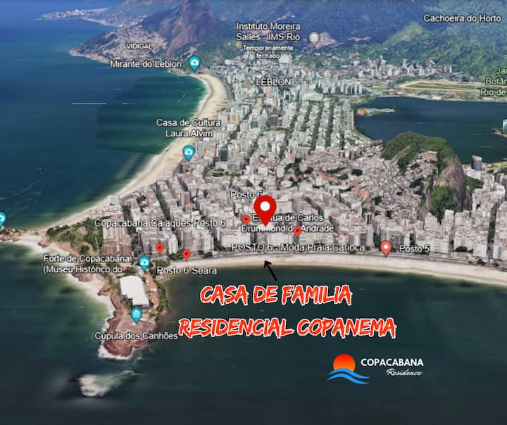 Residencial Copanema + Garagem - Copacabana