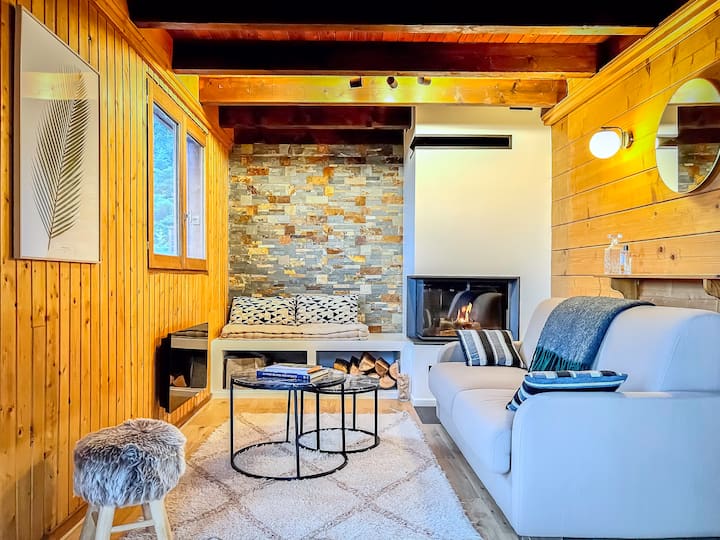 Chalet Mouflon - Vue Incroyable Au Pied Des Pistes - Bernex