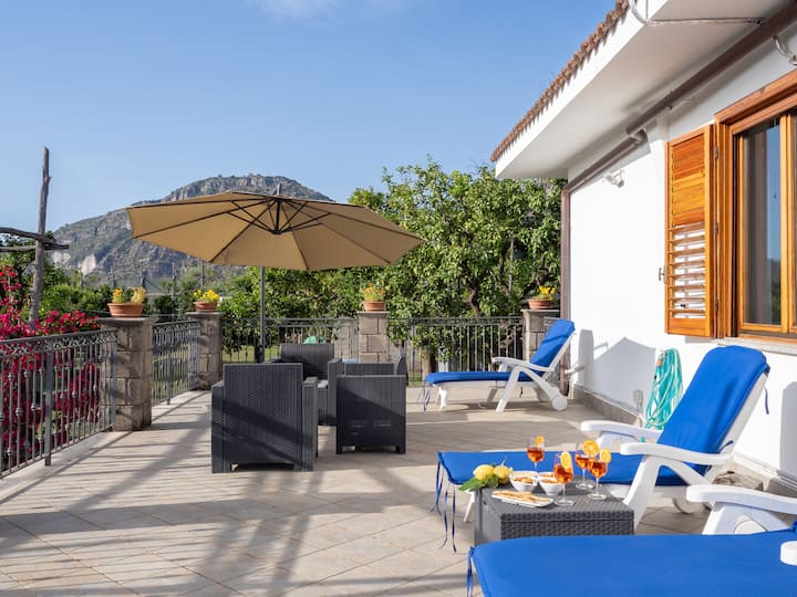 Giardino Di Nonno Lucio - Entouré De Citronnier - Piano di Sorrento