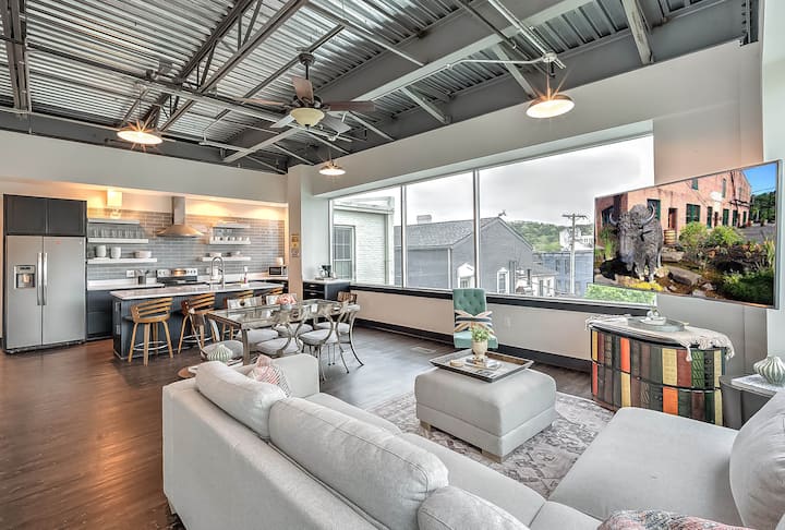 Bourbon Trail Urban Loft/ 5 Bdr/7 Beds/downtown - Frankfort, KY