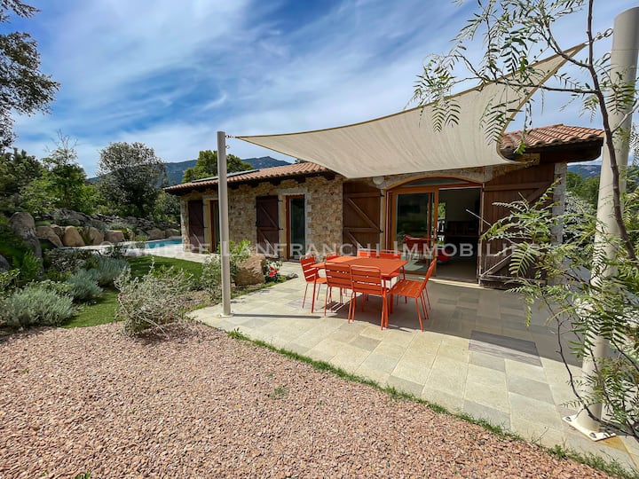 Belle Maison En Pierre, 6 Pers, Piscine Privative - Santa Giulia