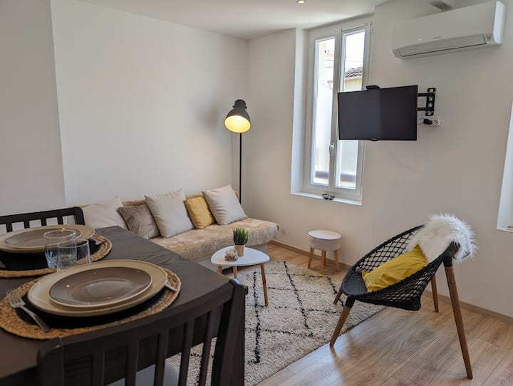 Charmant Appartement-proche Plage-climatisé - La Seyne-sur-Mer