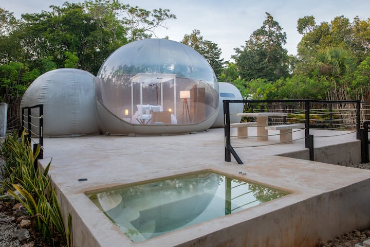 Celestial Bubble In The Jungle With Private Cenote - Riviera Maya