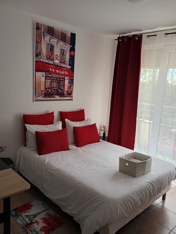B201 Appartement Disneyland Paris Parking Et Wifi - Montévrain
