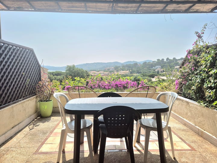 Joli Mazet Vue Mer à 250m De La Plage San Peire - Roquebrune-sur-Argens
