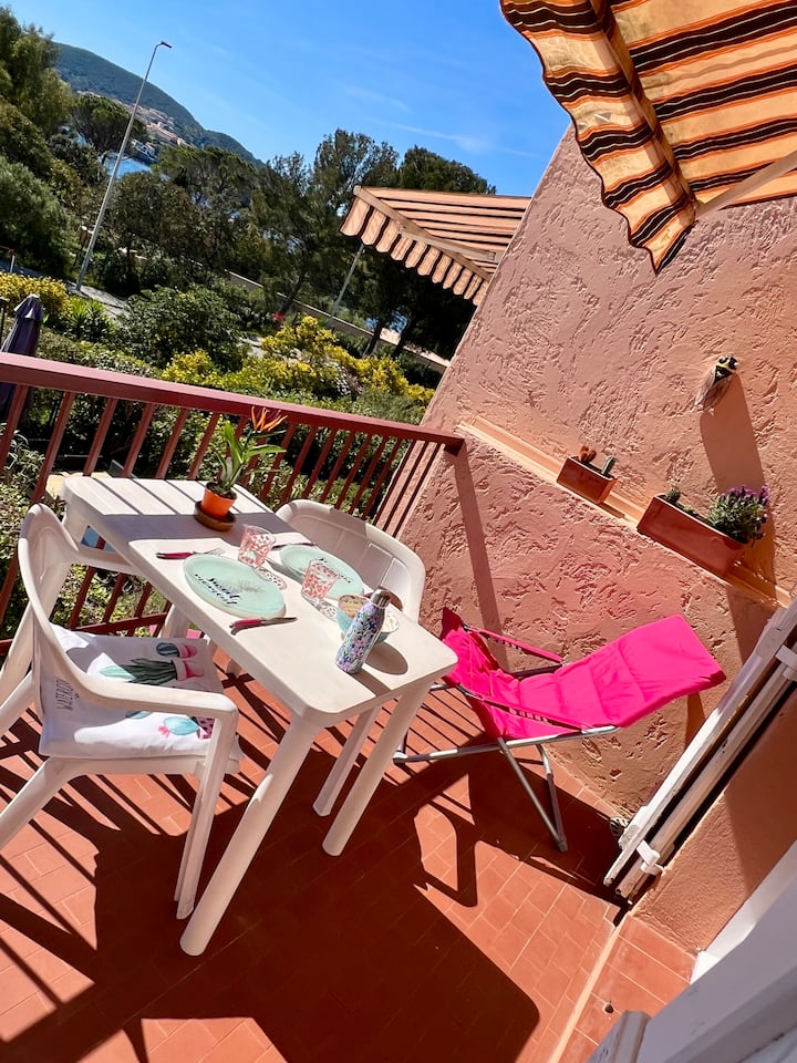 Studio Agay Vue Mer, Piscine & Proche Estérel - Saint-Raphaël