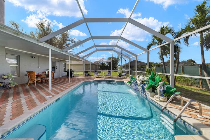 Pool Modern South West  Cape Casa Del Mar - Cape Coral, FL