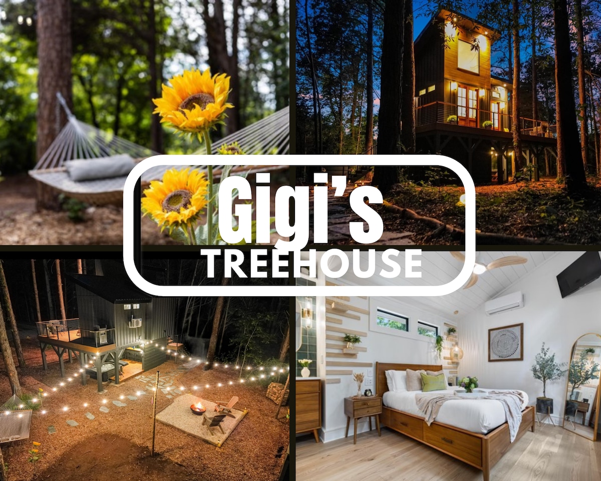*Couples Retreat* Gigi's Treehouse Hot Tub/Firepit - Treehouses for ...