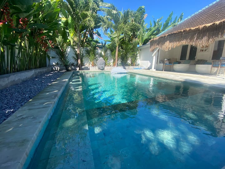 White & Blue Villa-ubud Nyuh Kuning-2 Bdr -Pool - Bali