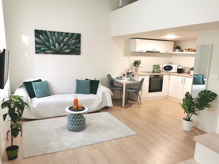 Emerald Oasis In The Center With Ac, 735 Mbps Wifi - Budapest