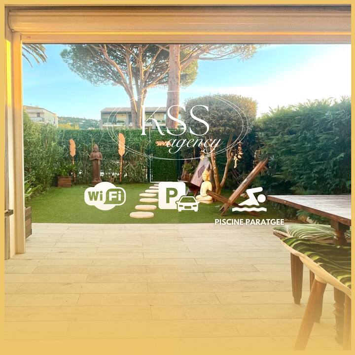Appt 27m² | Parking | Wifi | Clim | Piscine - Sainte-Maxime