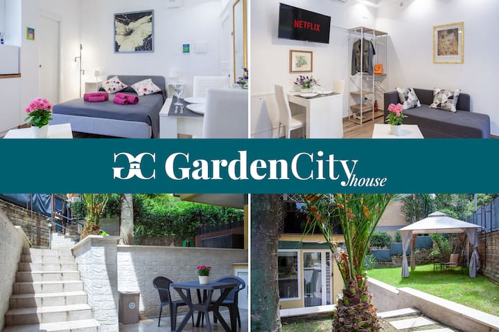 Garden City Roma | Oasi Con Giardino & Wi‑fi - Rome