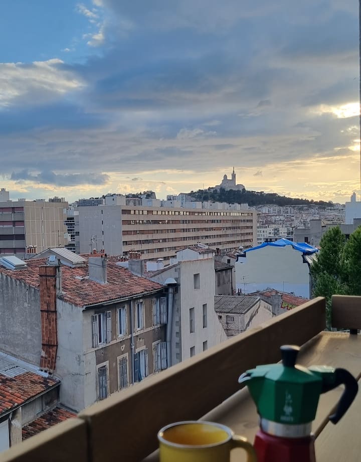 Appartement : Vue Bonne Mère - Marseille