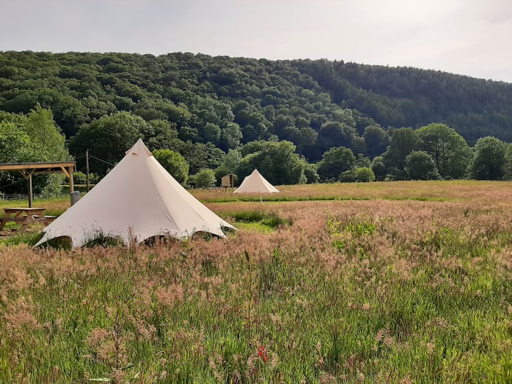 Riverside Meadow Glamping (Drgnfly & Kingfshr) - Aberystwyth