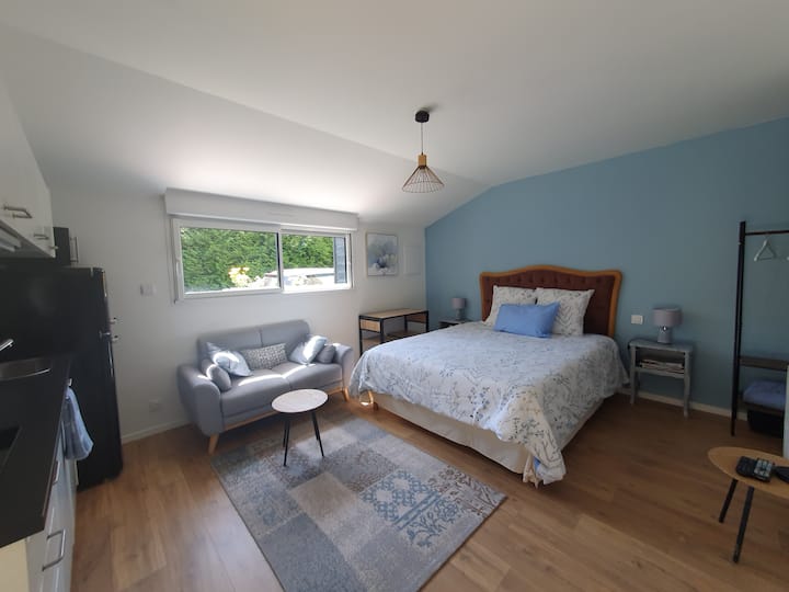 Studio De Charme Indépendant Avec Terrasse - Saint-Hilaire-du-Harcouët