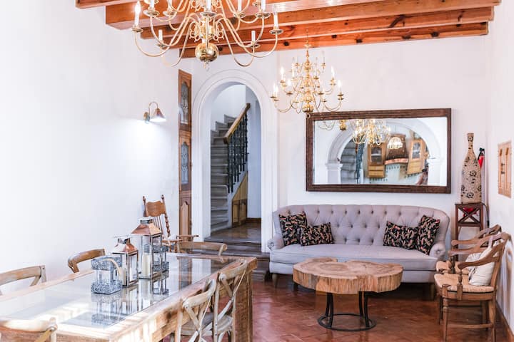 Casa Histórica, Terraza,jacuzzi,pasos De Parroquia - San Miguel de Allende