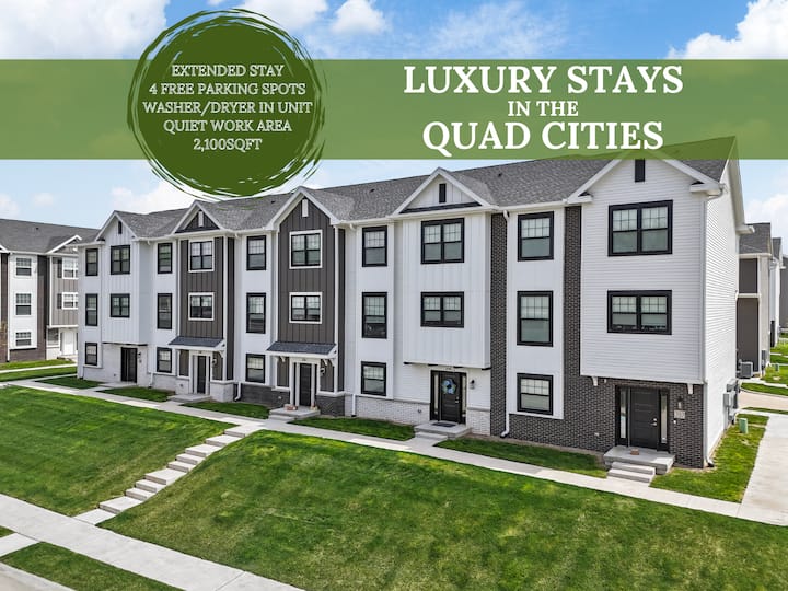 Extended Stay | Corporate | Insurance | Townhome - Davenport, IA