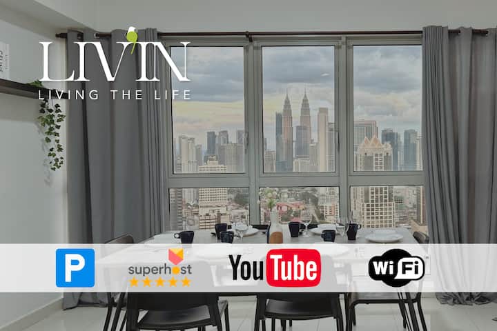 24 Klcc View Family 2 Bedrooms @ Infinity Pool - Kuala Lumpur