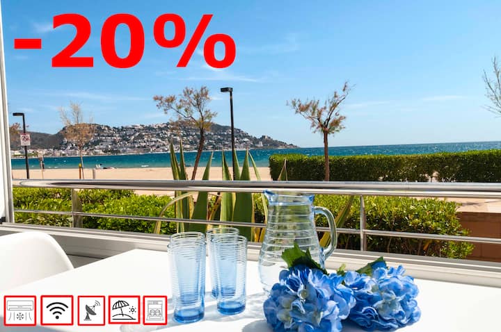 1224 La Plage Vista Mar - Apivend Immo - Roses