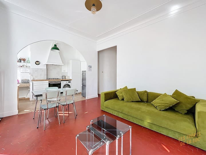 Appartement Central - Balcon & Lumineux - Marsella