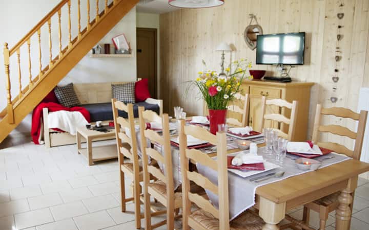 Duplex Lumineux Et Terrasse Couverte Face Verdure - Arrens-Marsous