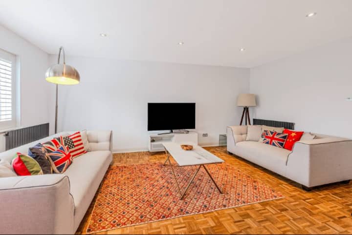 Serene 2bdr Ground Floor Apt, Brentford - Brentford