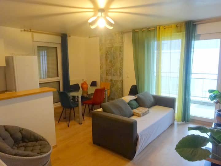 Ambiance Zen-coliving-télétravail-garage - Cesson-Sévigné