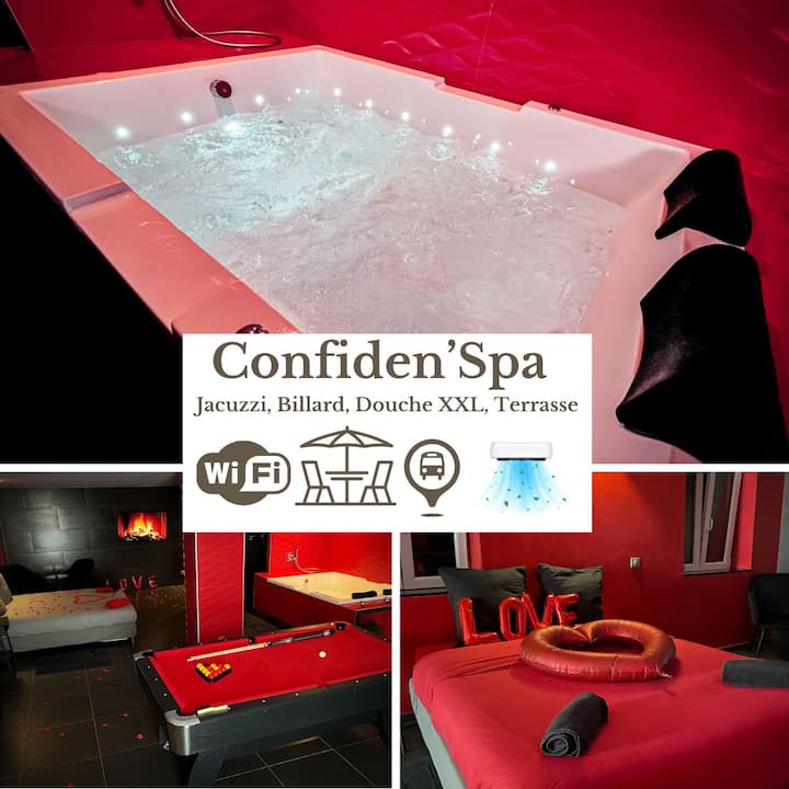 Loft 55m2 Jacuzzi Billard Balcon 10min Strasbourg - Strasbourg