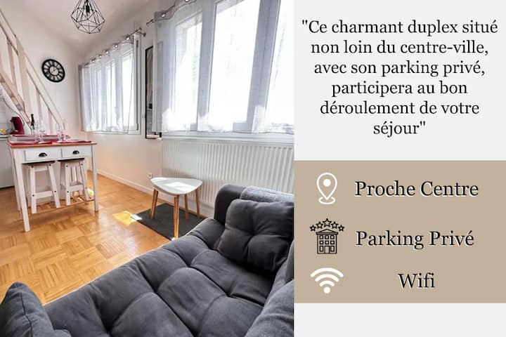 Le Pilier Un Cocon En Duplex Proche Centre Ville - Reims