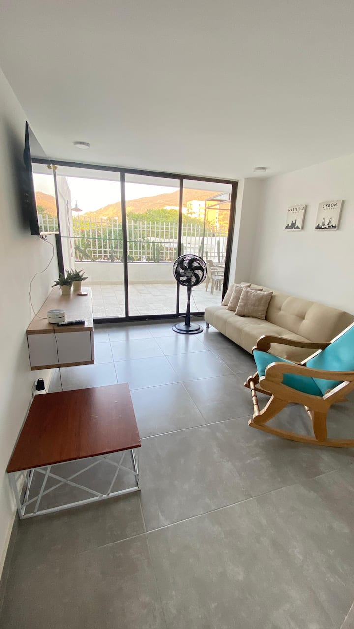 Apto Con Amplía Terraza Cerca Al Mar Rodadero 104 - Santa Marta