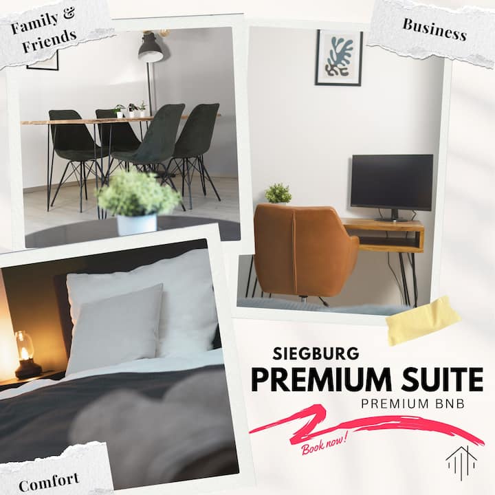 Family & Business: Central, 24h Check-in, Xxl Tv - Siegburg