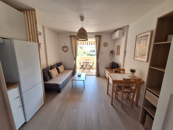 Studio Cabine Clim Proche Plage- Camargue Village - Le Grau-du-Roi