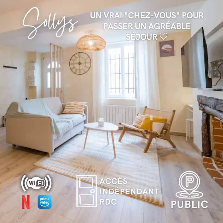 Sollys (Hyper Centre - Parking Public - Cosy) - Auxerre