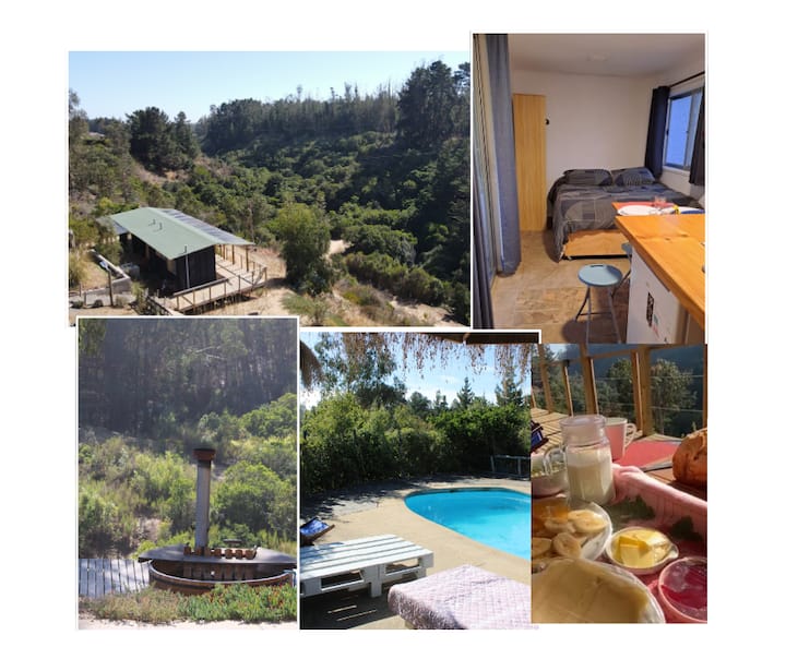 Piscina Temperada, Fogón, Tinaja Privada. Desayuno - Algarrobo